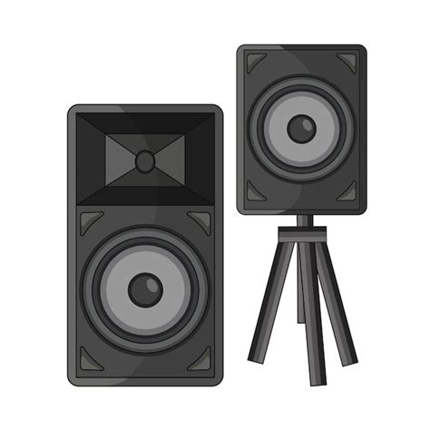 Premium Vector Speaker Illustration