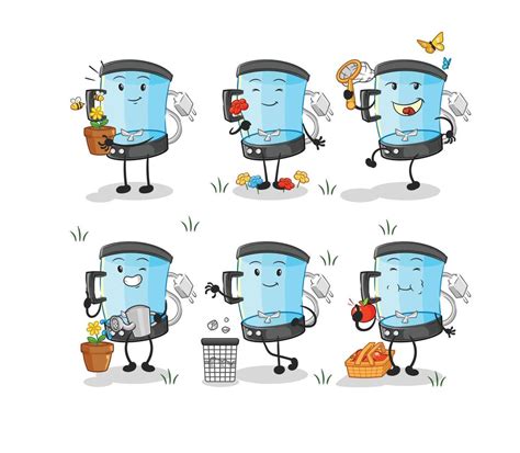 Blender Cute Cartoon 10738768 Vector Art At Vecteezy