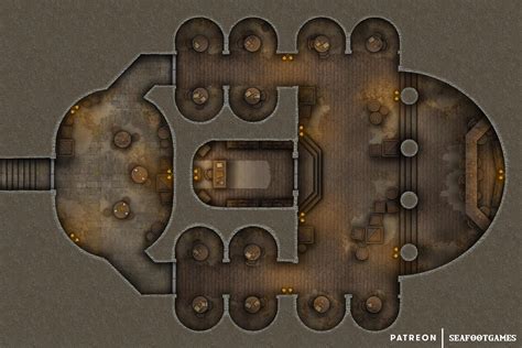 Undercity Drug Den 30x20 Battlemap Oc Rbattlemaps