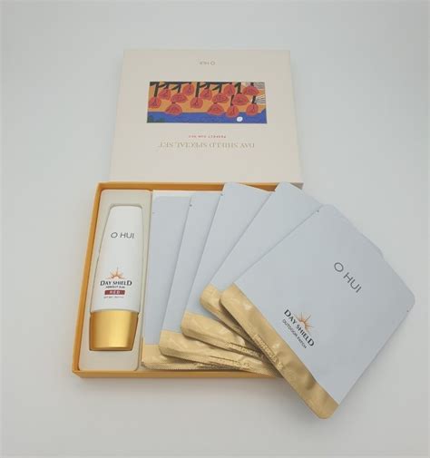 오휘 썬크림 데이쉴드 홍조커버 워터프루프 자외선차단 헬로마켓