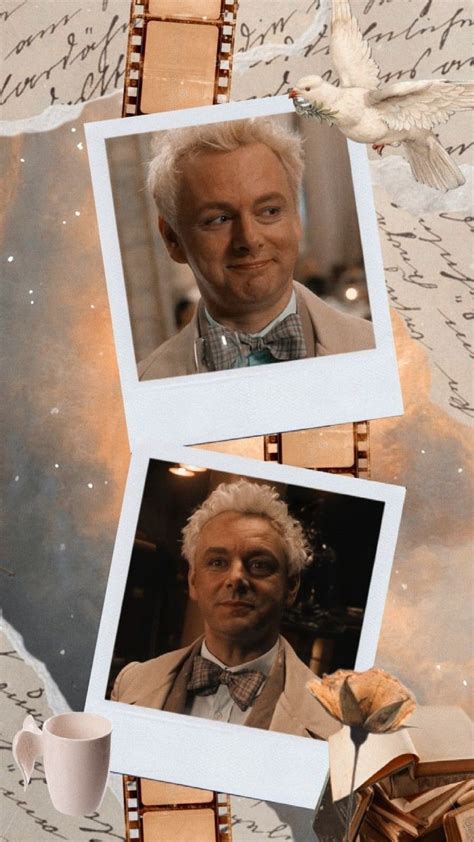 Aziraphale ⎢wallpaper