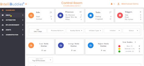 User Interface Intellibuddies® Documentation Portal