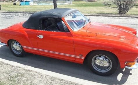 71k Genuine Miles 1971 Volkswagen Karmann Ghia Cabriolet Barn Finds