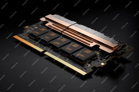 premium vector latestgeneration 16 gb ram module for desktop computer