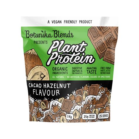 Botanika Blends Plant Protein Cacao Hazelnut 1kg Vital Supplements