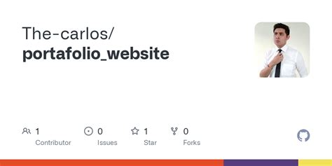 GitHub The Carlos Portafolio Website