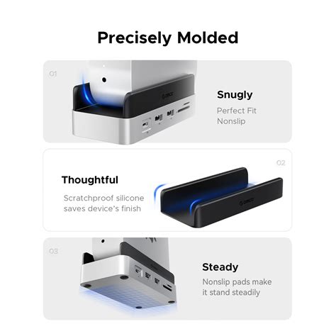Orico Minidock Vertical Mac Mini Dock Stand