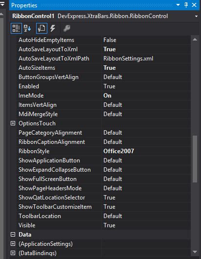 Vb Net Ribbon Customization Form In Devexpress Stack Overflow