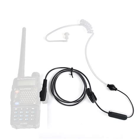 2pcs Hys Na H01 2 Pin K Anti Radiation Earpiece Comfortable Earpiece