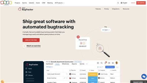 24 Best Bug Tracking Tools In 2024