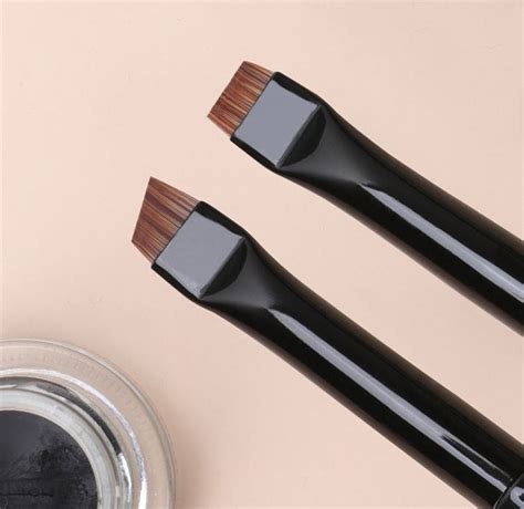 스펀지팝 얇은 아이라이너 아이라인 브로우 사선 포인트 브러쉬 눈썹 섀도우 삼각존 브러쉬 위시버킷