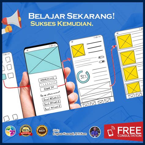 Jual Tutorial Membuat Wireframe Website Dan Aplikasi Android Shopee Indonesia