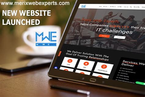 We Are Excited To Announce The Launch Of Our Newly Designed Website Merix Web Experts