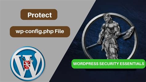 Protect Wp Configphp File Via Htaccess Video 16 Wordpress Security
