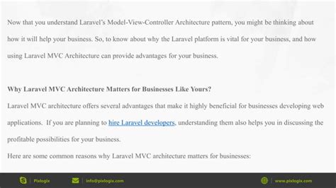 Understanding the Laravel MVC Architecture | PDF | Web Development | Internet