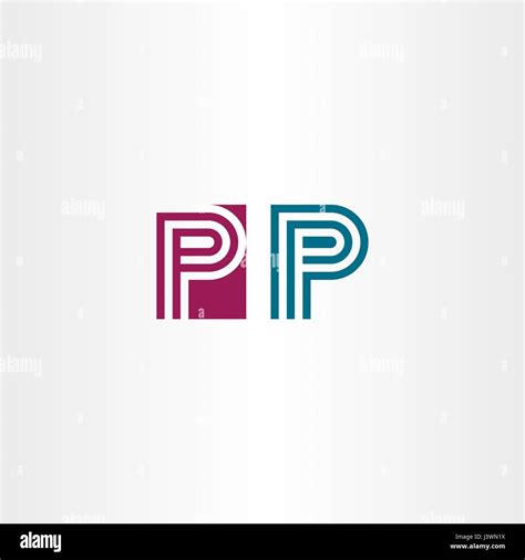 Letter Icon Logo P Vector Design Element Brand Stock Vector Image And Art