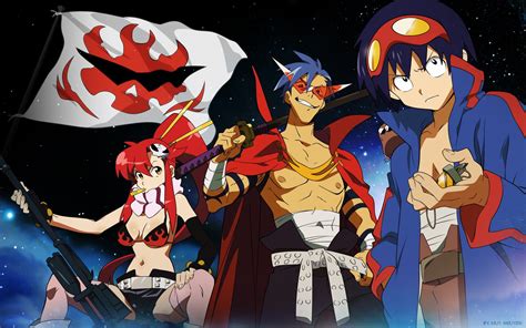 Gurren Lagann Yoko And Simon