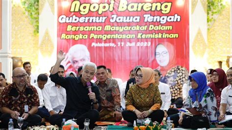Ganjar Pranowo Serap Langsung Aspirasi Warga Lewat Ngopi Bareng News