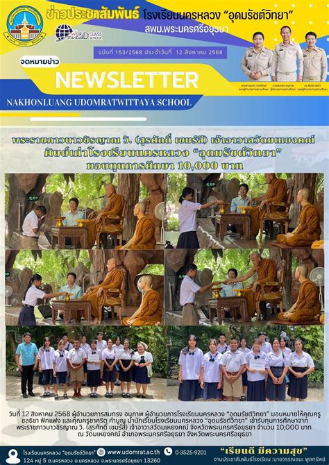 โรงเรียนนครหลวง การประเมินการเตรีนมความพร้อมและพัฒนาอย่างเข้มข้นตำแหน่งครูผู้ช่วย ครั้งที่ 2 💙