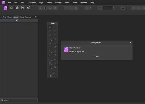 Assets Disapperead Pre V2 Archive Of Desktop Questions Macos And Windows Affinity Forum