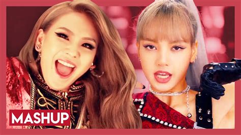 Blackpink X 2ne1 Crush This Love Mashup Youtube