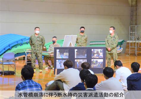 陸上自衛隊第3師団 On Twitter 【連隊機動展開訓練】 第37普通科連隊 は、和歌山大学の協力のもと、連隊機動展開訓練を実施