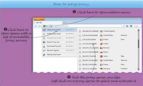 Une Extension Pour Ajouter Un Proxy à Firefox