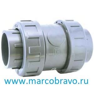 Обратный клапан Coraplax (Ø 50 мм) под вклейку арт. 1600050 | MarcoBravo