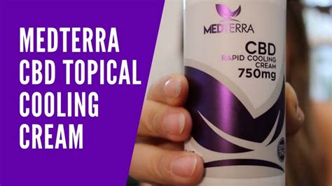 Medterra Cbd Review Cbd Topical Cooling Cream 2019 Review