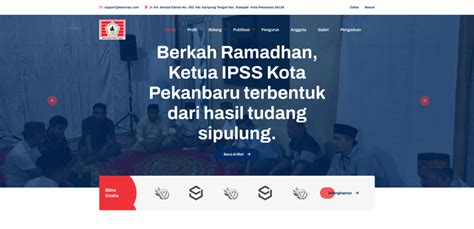 Source Code Portal Organisasi Himpunan Dan Komunitas Super Premium Raja Coding