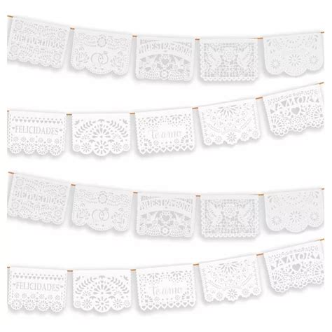 Decoración Papel Picado Boda MercadoLibre