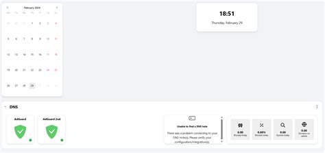 AdGuard Home Integration Homarr