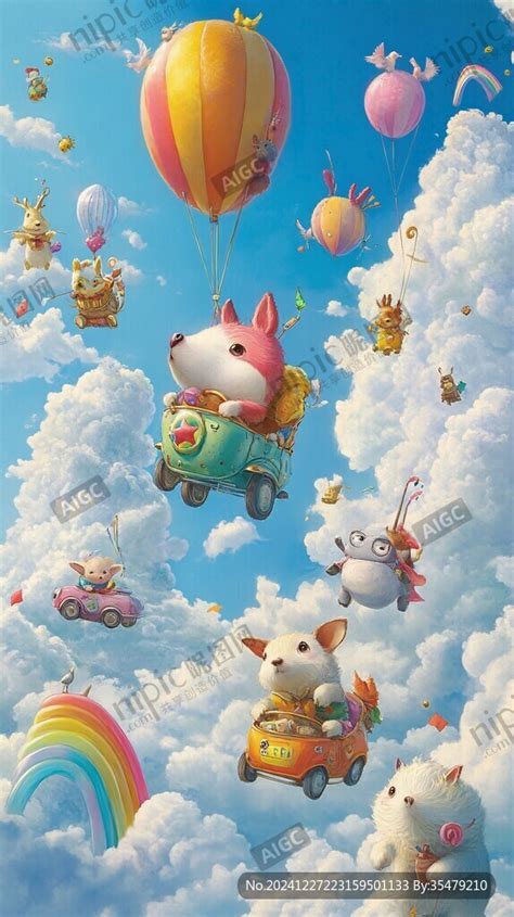 Ai创作图梦幻儿童插画超治愈 兔年插画合集 梦幻儿插插画 熊宝宝ip插画 兔年插画全集 萌趣场景插画 童趣儿插插画 插画兔年插画 2023兔年插画系列 儿插场景插画 治愈系原创插画 梦幻儿童