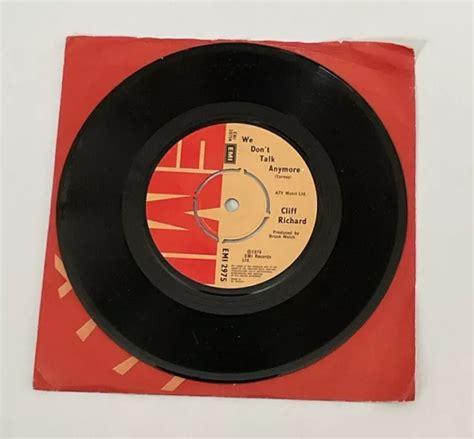 Cliff Richard We Dont Talk Anymore 7 £099 Picclick Uk