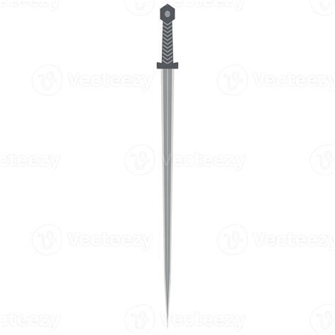 Needle Sword One Handed Two Side Sharp Classic Weapon 11814265 Png