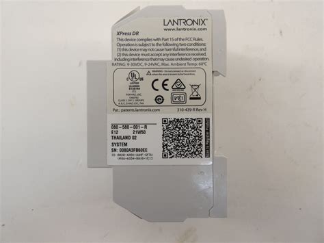 Lantronix R XPress DR Base T Network Module GPM Surplus