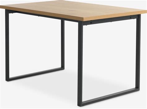 Mesa De Jantar Aabenraa X Cor Carvalho Preto Jysk