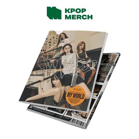 Aespa 3rd Mini Album My World Tabloid Version Shopee Malaysia