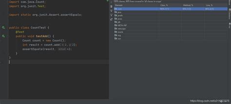 java单元测试jacoco idea使用教程（配合junit） jacoco使用教程 csdn博客