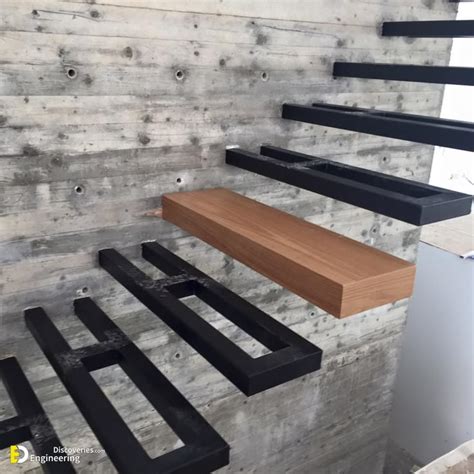31 Pictures Of Cantilever Floating Staircases Under Construction