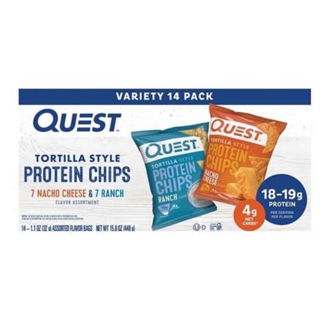 Quest Tortilla Chips Variety Pack 14 Count 1 Unit Frys Food Stores