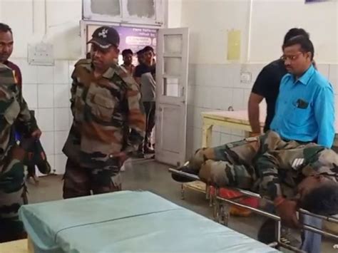 Five Soldiers Injured Accident Happened While Trying To Save The