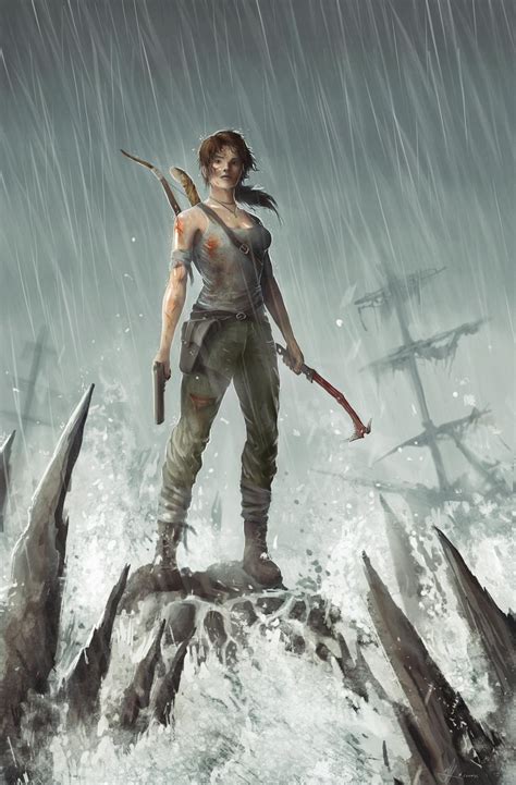 Tomb Raider Reborn Lara Croft By Mikecoombsart On Deviantart