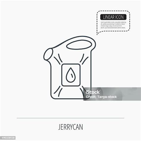 Jerrycan 아이콘크기 가솔린 연료 낙차 팻말 수 있습니다 0명에 대한 스톡 벡터 아트 및 기타 이미지 0명 2015년