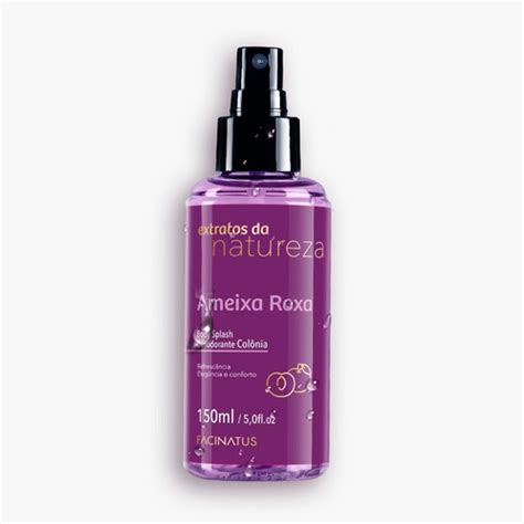 Body Splash Desodorante Colônia Ameixa Roxa Parcelamento Sem Juros