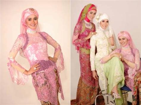 Glowing Dengan Kebaya Muslimah Tutorial Hijab