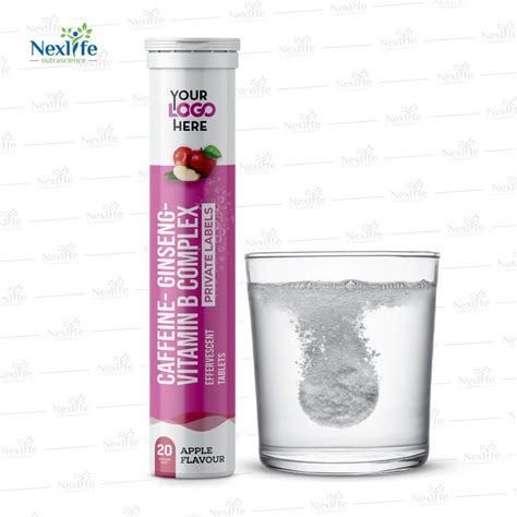 Caffeine Ginseng And Vitamin B Complex Effervescent Tablets At ₹ 45