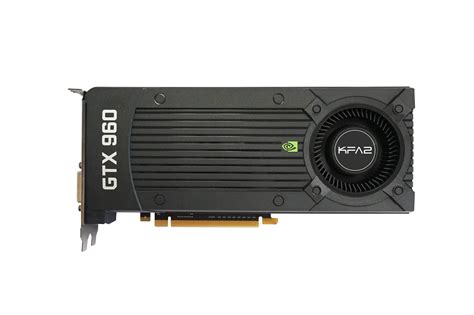 Kfa2 Geforce Gtx 960 Oc And Geforce Gtx 960 Exoc Graphics Card Pictured Reference Model Uses
