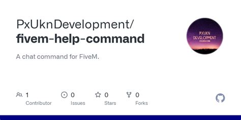 Github Pxukndevelopmentfivem Help Command A Chat Command For Fivem