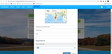 GitHub KBRChinni Carpooling Web App Carsharing Website HTML CSS JQuery Bootstrap PHP